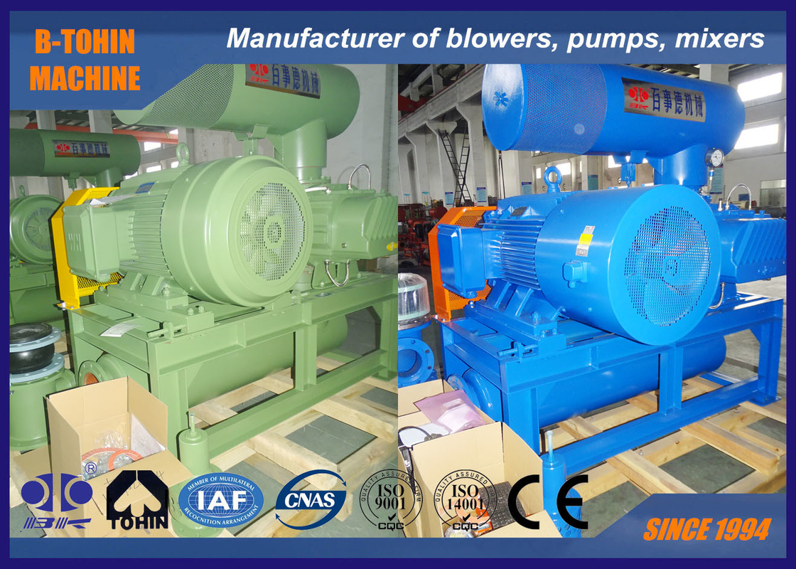DN200 BKW9020S Water Cooled Three Lobe Roots Blower by B - TOHIN ...