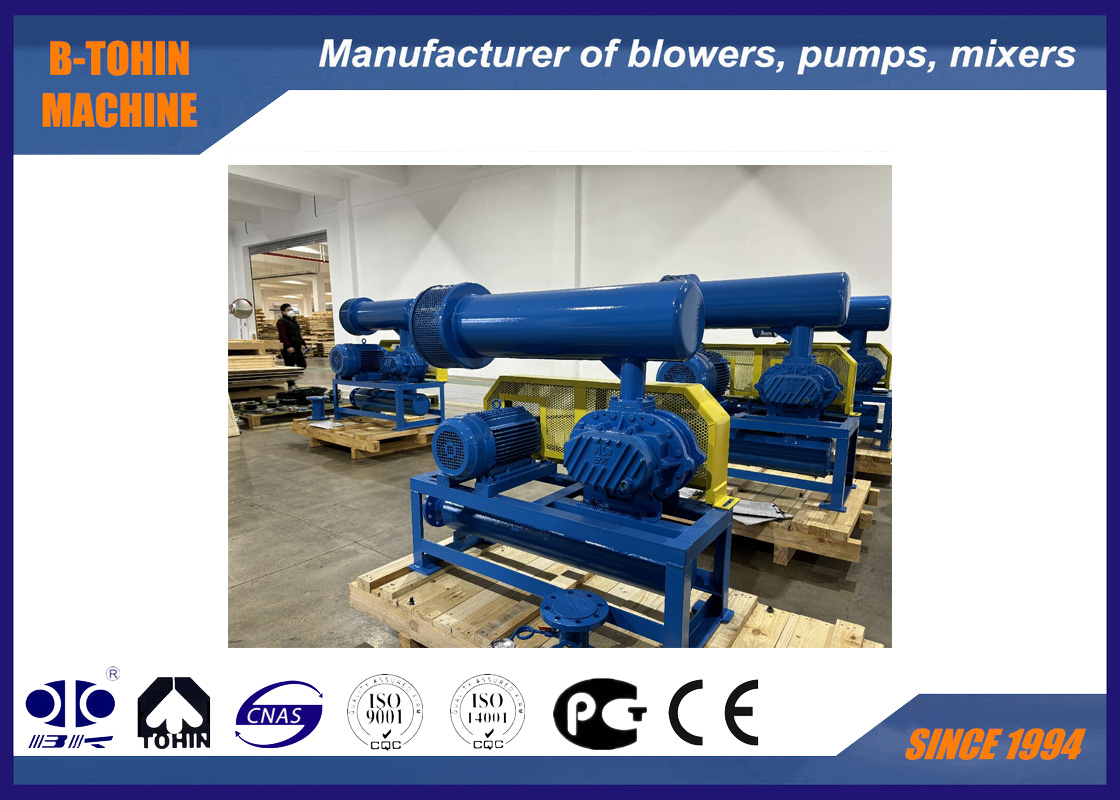 B-TOHIN MACHINE Industrial Roots Rotary Lobe Blower BK7018 - Stable And ...