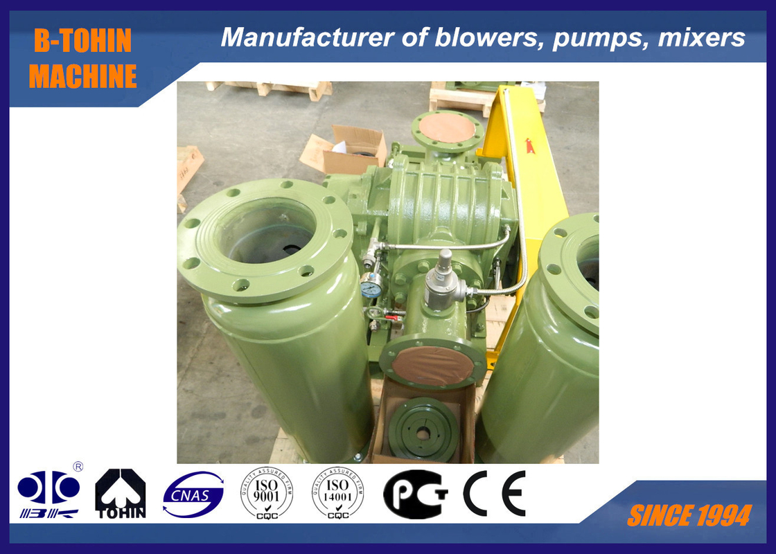 B - TOHIN MACHINE Roots Rotary Lobe Blower for Biogas, Waste and ...