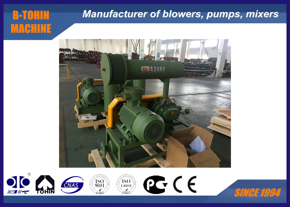 B-TOHIN MACHINE - High Pressure DN150 Roots Rotary Lobe Blower for ...